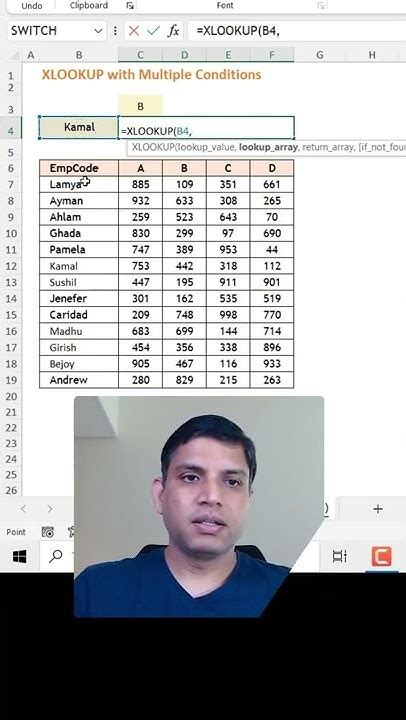 Use Xlookup Based On 2 Conditions Youtube