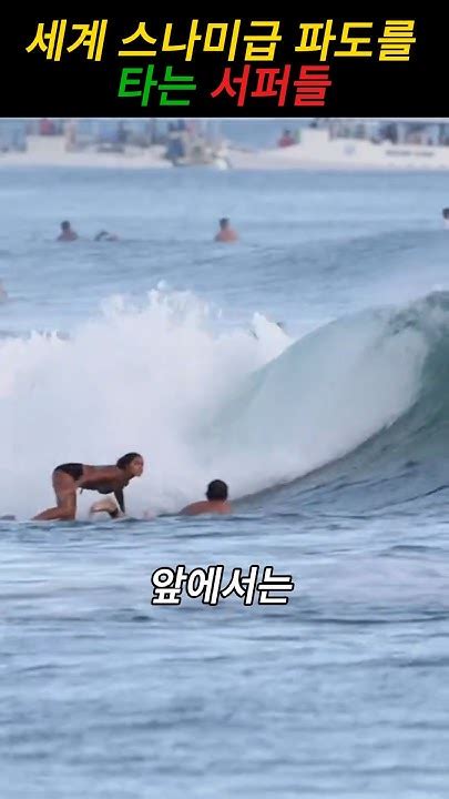 세계 스나미급 파도를 타는 서퍼들 서퍼 Youtube