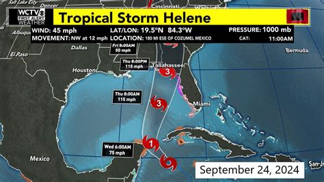 Tropical Storm Helene Mph 45 And Mb 1000 By Mugenplanetx On Deviantart