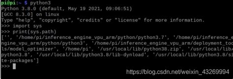 树莓派安装python3 8并配置软链接 armbian安装python3 8 csdn博客