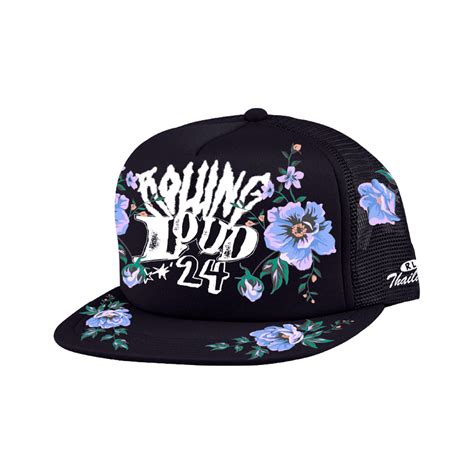 Rl Thailand 24 Serpant Black Snapback Hat Rolling Loud
