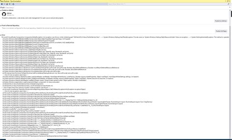 Team Explorers Push Pane Displays An Error · Issue 59 · Mistykuu