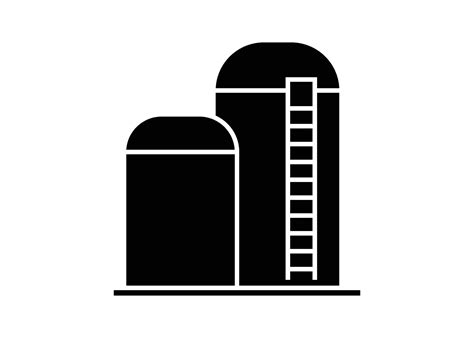 Silo Icon Icon Clipart Design Illustration Isolated 25343250 Vector Art