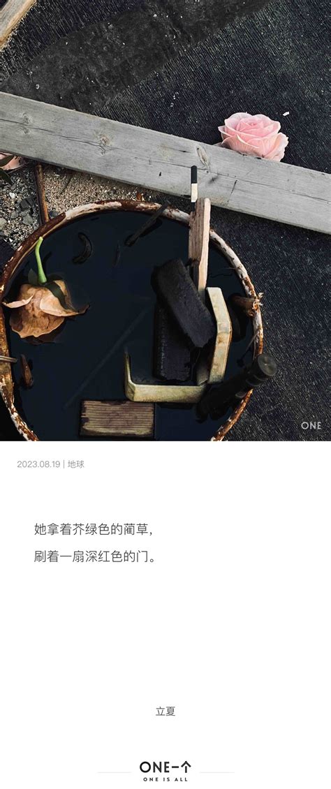 一周的心情｜本周小记精选 「one · 一个」