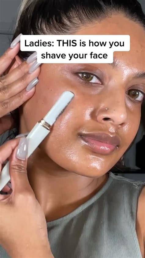 How To Shave Your Face For Glowing Skin Skin Care Routine Skin Care
