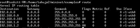 Routing Mininetminiedit Cant Get The Host Machines Connected Via A Router To Ping Each
