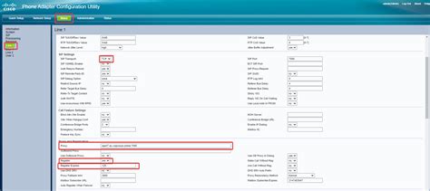 Configuring A Cisco Analogue Telephone Adapter