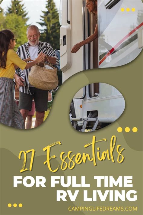 27 Essentials For Full Time Rv Living Lifestyle