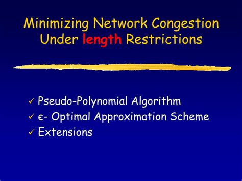 Ppt Multipath Routing Algorithms For Congestion Minimization