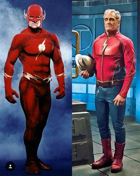 The Original Tv Flash John Wesley Shipp 1990 And 2016 Dc Movies