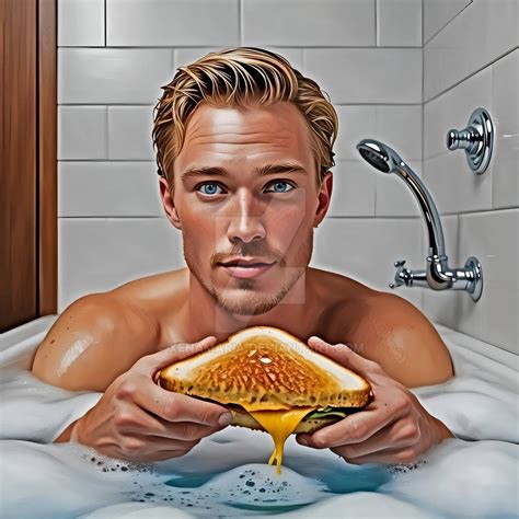 A Grilled Cheese Bath By Xenamaria On Deviantart