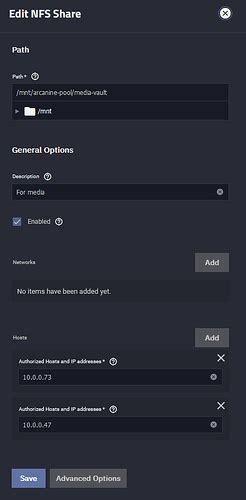 NFS Share Permission Denied Error TrueNAS General TrueNAS Community Forums