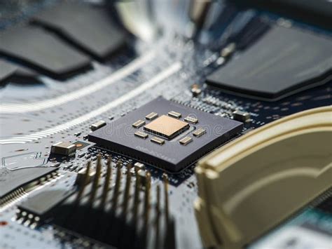 High Tech Circuit Board Stock Photo Image Of Energy 163453762