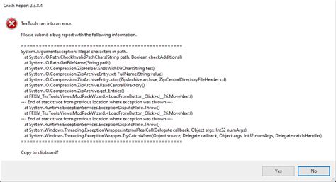 Bug Advanced Modpack Bug · Issue 256 · Textoolsffxivtextoolsui · Github