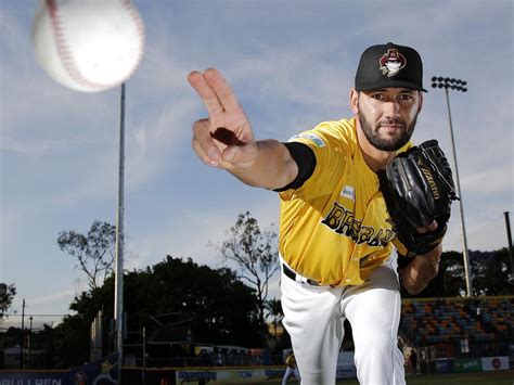 Baseball Dutch Pitcher Loek Van Mil Lost Bushwalking Canberra Abl Au — Australias