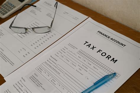 펜과 안경이 위에 있는 세금 양식 사진 Unsplash의 재정상의 이미지