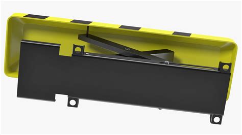 Автоматический парковочный барьер с дистанционным управлением 3D Модель ...