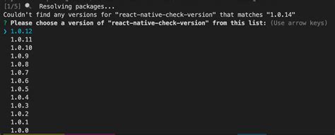 Publish 1014 Tag To Npm · Issue 34 · Tschoffelenreact Native Check Version · Github