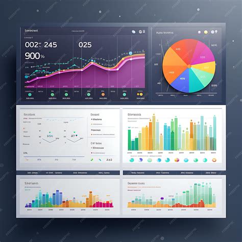 Premium Ai Image Web Dashboard Analytics Data Analytics Dashboard
