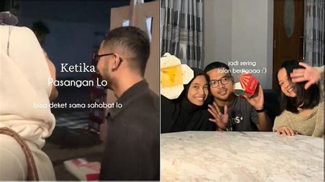 Wanita Ini Bagikan Momen Bareng Pacar Dan Sahabatnya Kemana Mana Selalu Bertiga Hot Liputan Com