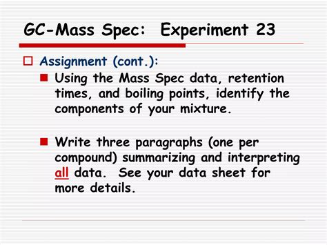 Fragmentation Rule Mass Ppt