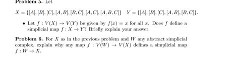 Solved Problem 5 Let Chegg Com