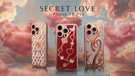 Rayakan Valentine Caviar Pamerkan Casing Mewah Baru Untuk Iphone 16