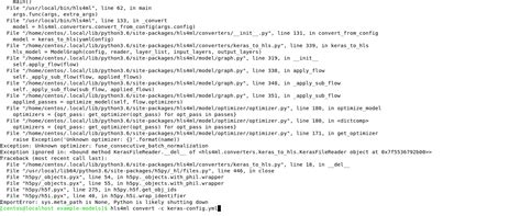 Error While Using Hls4ml · Issue 148 · Sld Columbiaesp · Github