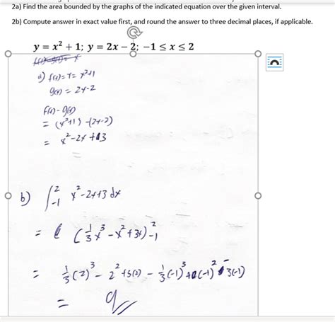 College Calculus Integrals And Sign Charts Are My Answers Correct