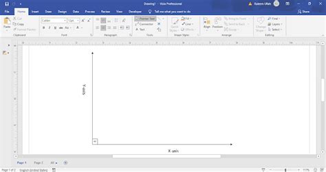 How To Draw A Straight Line In Microsoft Visio