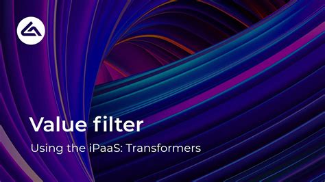 how to use value filter transformers alumio