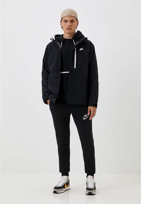 Ветровка Nike M NSW SF LGCY SHELL HD JKT, цвет: черный, RTLACV249401 ...