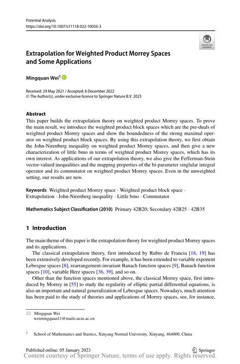 Extrapolation For Weighted Product Morrey Spaces And Some Applications Request Pdf