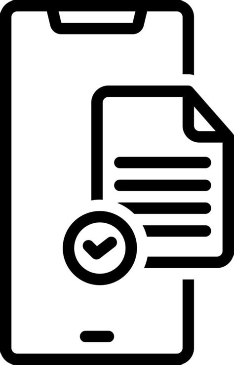 Line Icon For Validation 16278303 Vector Art At Vecteezy