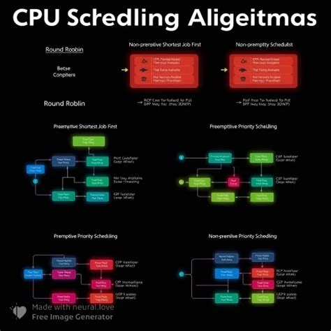 free ai art generator cpu scheduling algorithms round robin