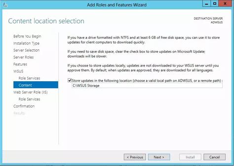 Triển Khai Wsus Windows Server Update Services