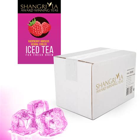 Raspberry Cooler Iced Tea Partners At Shangri La