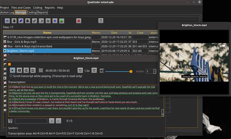 req ui transcription · issue 565 · ccbogel qualcoder · github