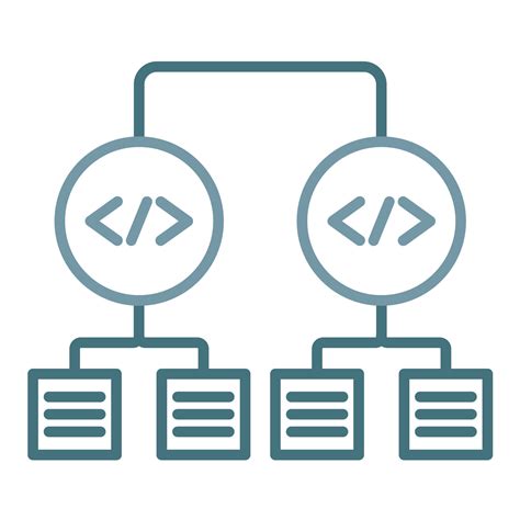 Classification Line Two Color Icon 16855849 Vector Art At Vecteezy