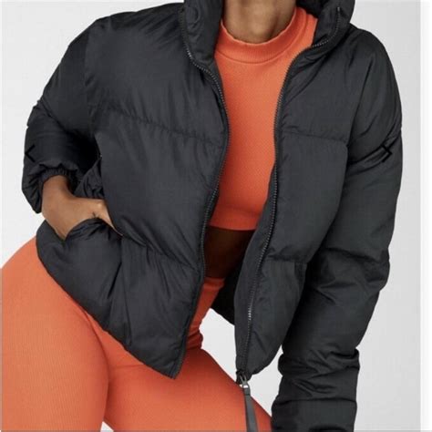 Fabletics Womens Black Jacket Depop