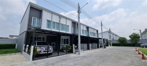 ขาย ทาวน์โฮม 2 ชั้น พลีโน่ รามอินทรา บางชัน สเตชั่น ทำเลดี พื้นที่ 20 8 ตารางวา