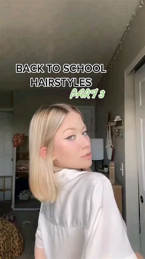 милая прическа в школу Penteado Cabelo Curto Penteado Pra Cabelo Curto Cabelo Fácil