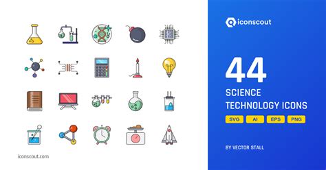 Science Technology Icon Pack 44 Free Download Science And Technology Icons Iconscout
