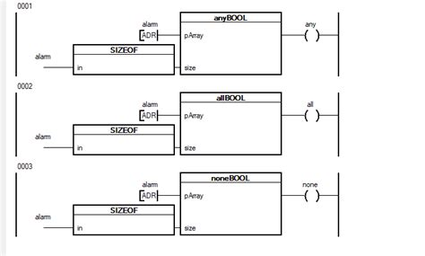 Check If Any Bool In A 3d Array Of Bools Is True In Ladder Logic Ask