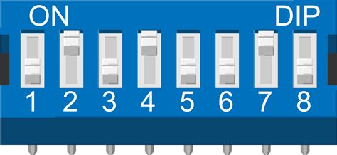 How To Use Dip Switch 8 Position Pinouts Specs And Examples
