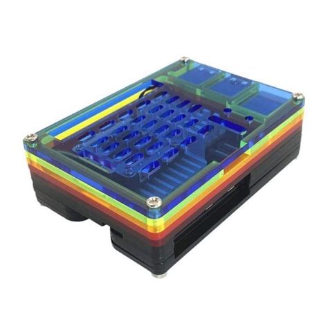 Factory Supply 9 Layer Acrylic Case For Raspberry Pi 5