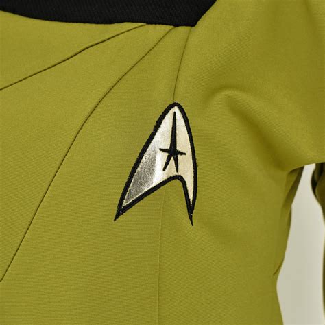 Star Trek Tos Female Duty Uniforms The Original Series Blue Gold Red D Cosermart