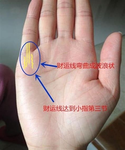 手有财运线，财不聚反倒会破财的手相