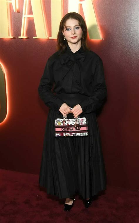 Thomasin Mckenzie Attends The Vanity Fair And Instagram Host Vanities