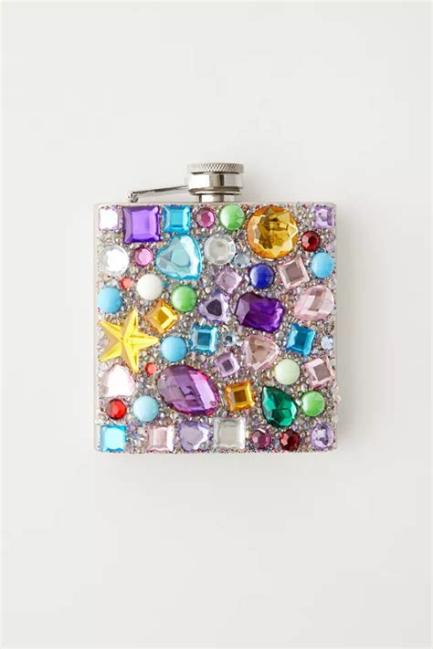 Bedazzled Large Flask Urban Outfitters Canada